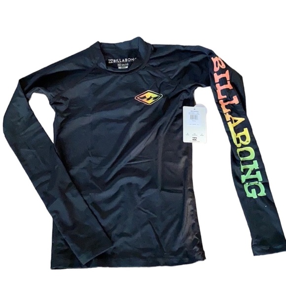 Billabong | Swim | Nwt Billabong Waikiki Rash Guard Surf Top | Poshmark